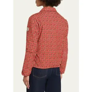 Moncler Lanset Packable Short Down Shirt Jacket
