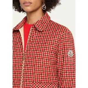 Moncler Lanset Packable Short Down Shirt Jacket
