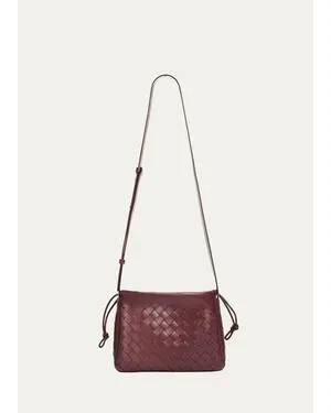 Bottega Veneta Drawstring Leather Dustbag - Deep Mahog