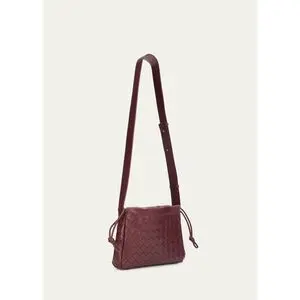 Bottega Veneta Drawstring Leather Dustbag - Deep Mahog