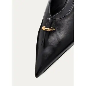 TOTEME Pierced Nappa Leather Pumps
