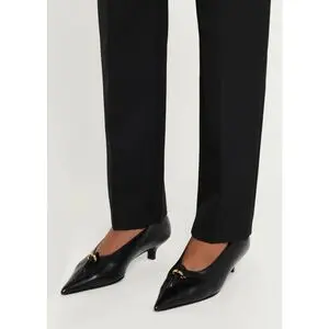 TOTEME Pierced Nappa Leather Pumps