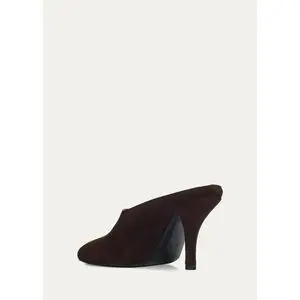 TOTEME 35mm Contour Suede Mules