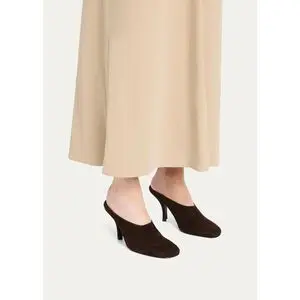 TOTEME 35mm Contour Suede Mules