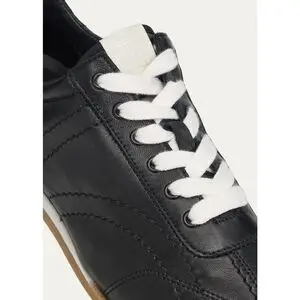 TOTEME Flex Nappa Leather Low-top Sneakers