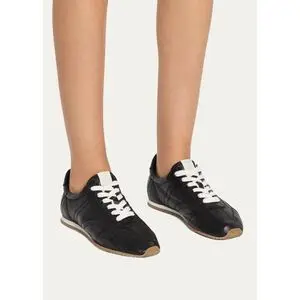TOTEME Flex Nappa Leather Low-top Sneakers