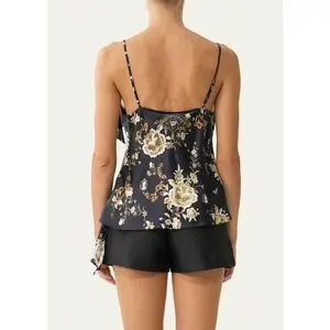 Camilla Flaco Folklore Asymmetric Draped Top - Flamenco Folklore