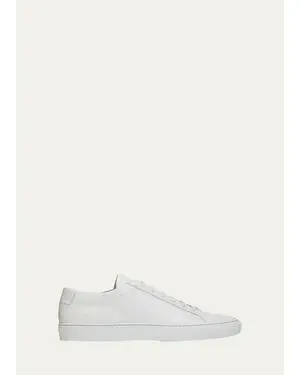COMMON PROJECTS Achilles Leather Low-top Sneakers - Gray