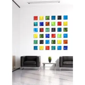 KARO STUDIOS Nature Glass Wall Sculpture