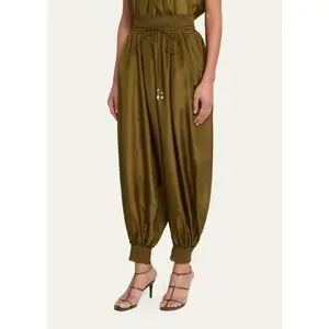 Zimmermann Mahon Silk Harem Pants