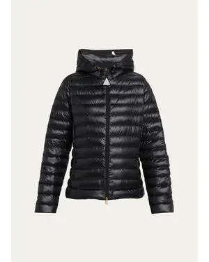Moncler Igelhood Water-repellent Hooded Down Jacket - Black