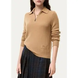 Burberry Cait Cashmere Quarter-zip Sweater