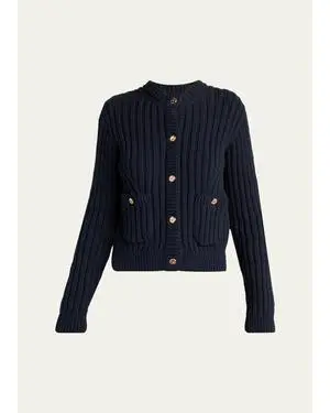Moncler Padded Knit Cardigan