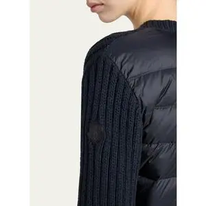 Moncler Padded Knit Cardigan