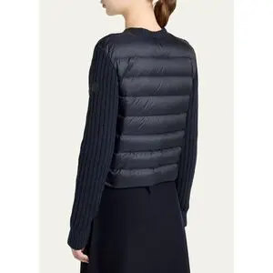 Moncler Padded Knit Cardigan