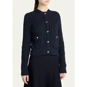 Moncler Padded Knit Cardigan