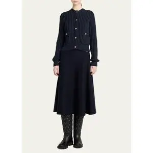 Moncler Padded Knit Cardigan
