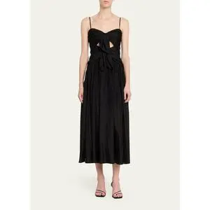 Zimmermann Aster Scarf Midi Dress