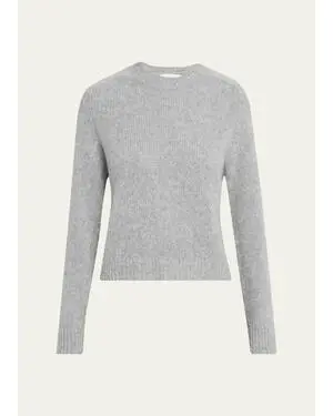 LISA YANG Solene Cashmere-silk Crewneck Sweater - Cloudy