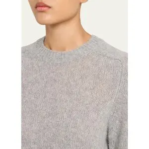 LISA YANG Solene Cashmere-silk Crewneck Sweater
