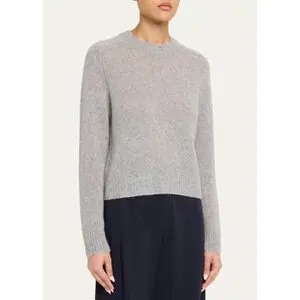 LISA YANG Solene Cashmere-silk Crewneck Sweater