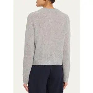 LISA YANG Solene Cashmere-silk Crewneck Sweater