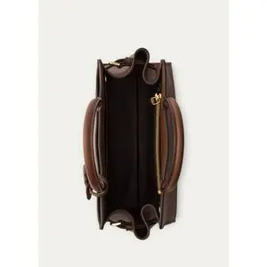 Prada Prelude Medium Leather Top-handle Bag - Palisander