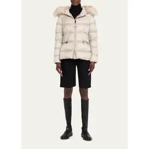 Moncler Boed Hooded Shearling-trim Down Jacket - Miscellaneous