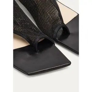 CHRISTEN 35mm Edge Stretch Mesh Mules
