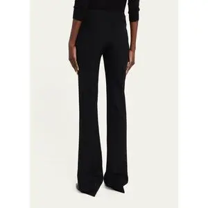 THE ROW Fabien Silk Twill Bootcut Pants