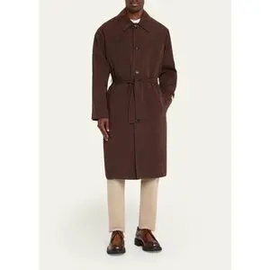 Massimo Alba Cotton-blend Water-repellant Coat