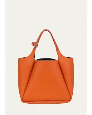 WE-AR4 The Trapeze Bucket Bag - Orange Multi