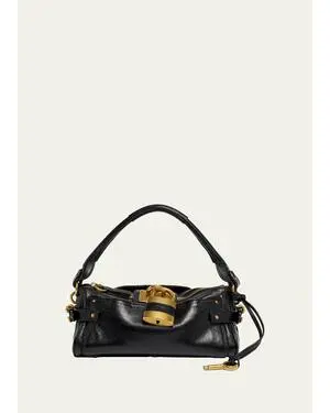Chloé Paddington Small Leather Shoulder Bag - Black