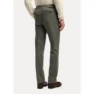 Ralph Lauren Purple Label Gregory Hand-tailored Tick-weave Trousers