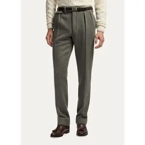 Ralph Lauren Purple Label Gregory Hand-tailored Tick-weave Trousers