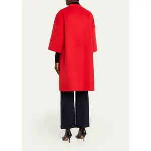 Giorgio Armani Bicolor Virgin Wool Coat