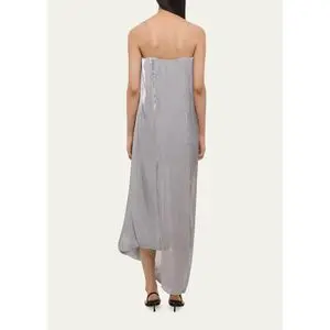 Helmut Lang Fluid Satin Slip Dress