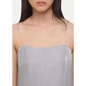 Helmut Lang Fluid Satin Slip Dress