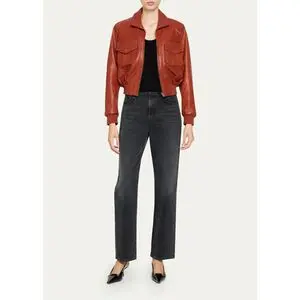 FRAME The Ace Leather Jacket