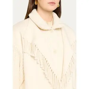 FRAME The Fringe Wool Coat