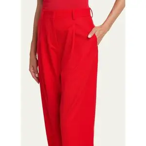 Giorgio Armani Wide-leg Virgin Wool Trousers