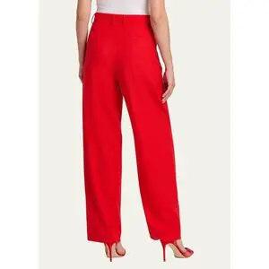 Giorgio Armani Wide-leg Virgin Wool Trousers