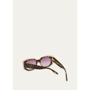 Barton Perreira Crescendo 50.5mm Square Acetate Sunglasses