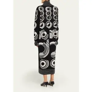 Libertine Sonia Cashmere Turtleneck Midi Dress