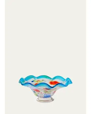 DALE TIFFANY Villa Newport Art Glass Bowl - Multi