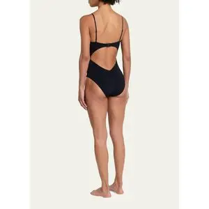 Zimmermann Diamond Wire One-piece Swimsuit