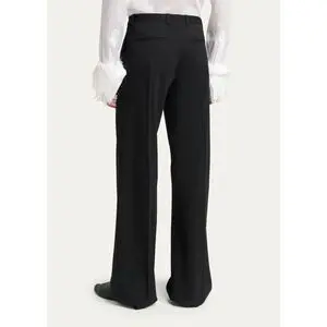 JIL SANDER Wool Blend Wide-leg Trousers