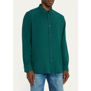 TOM FORD Cotton And Cashmere Pocket Sport Shirt