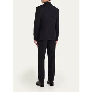 Zegna Linen Single-breasted Two-piece Suit