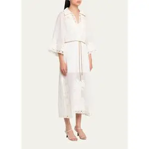 Zimmermann Indra Embroidered Maxi Dress